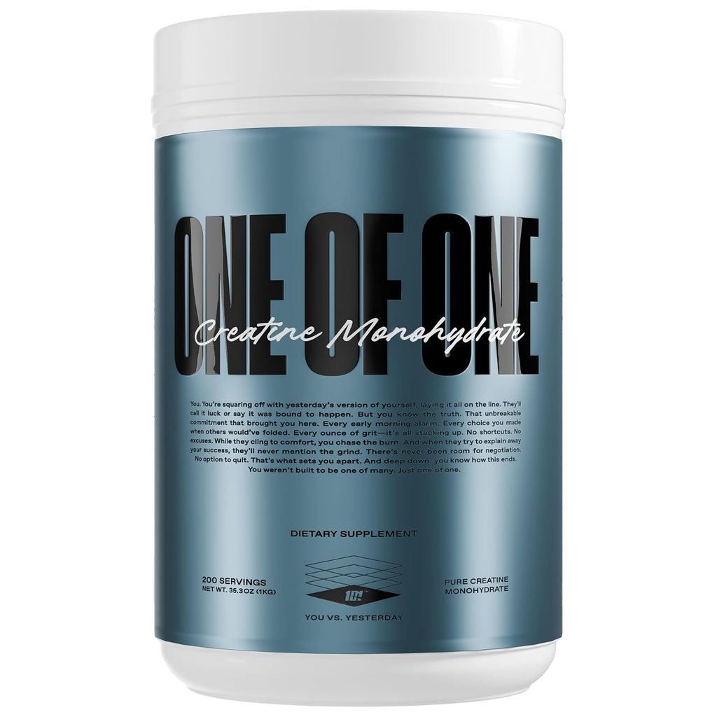 unflavored creatine monohydrate powder