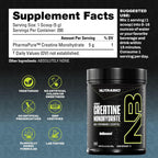 unflavored creatine monohydrate powder