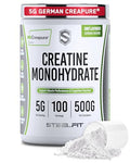 unflavored creatine monohydrate powder