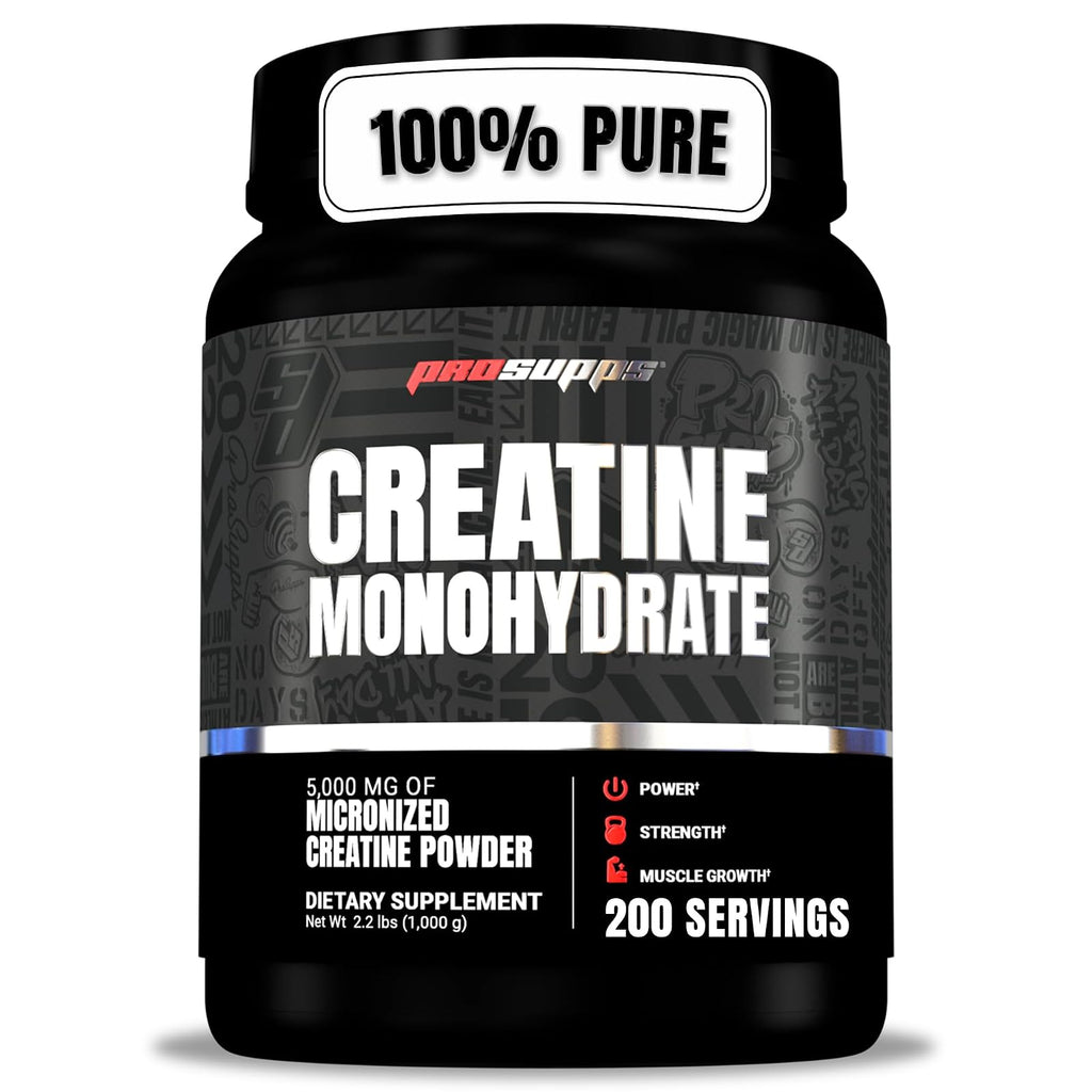 unflavored creatine monohydrate powder
