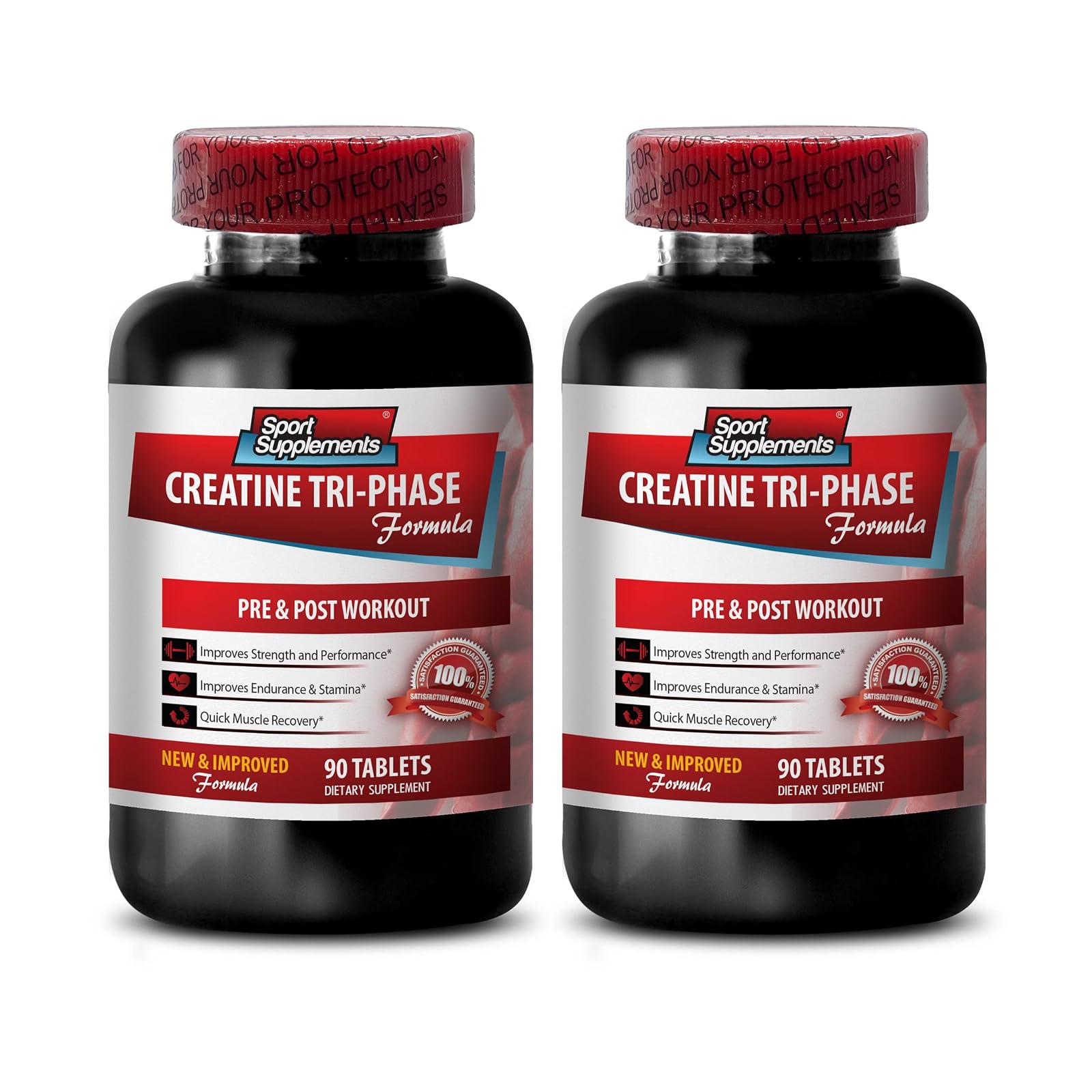 unflavored creatine monohydrate tablets