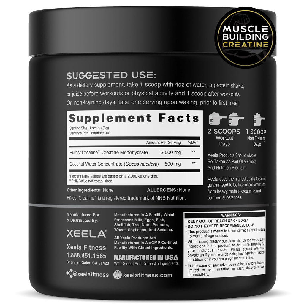 unflavored creatine powder for athletes