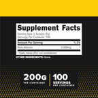 Unflavored creatine supplement for athletes