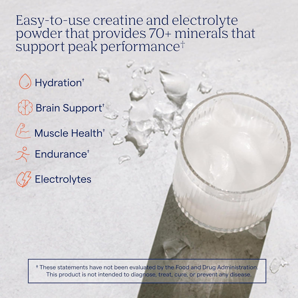 unflavored creatine with electrolytes