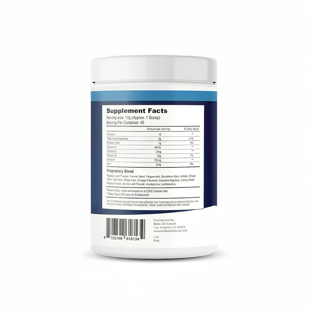 unflavored detox powder for cleansing