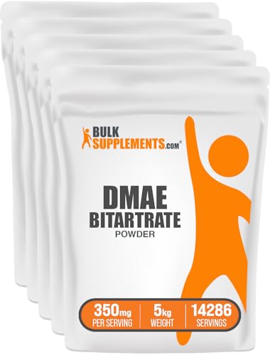 Unflavored DMAE supplement for energy