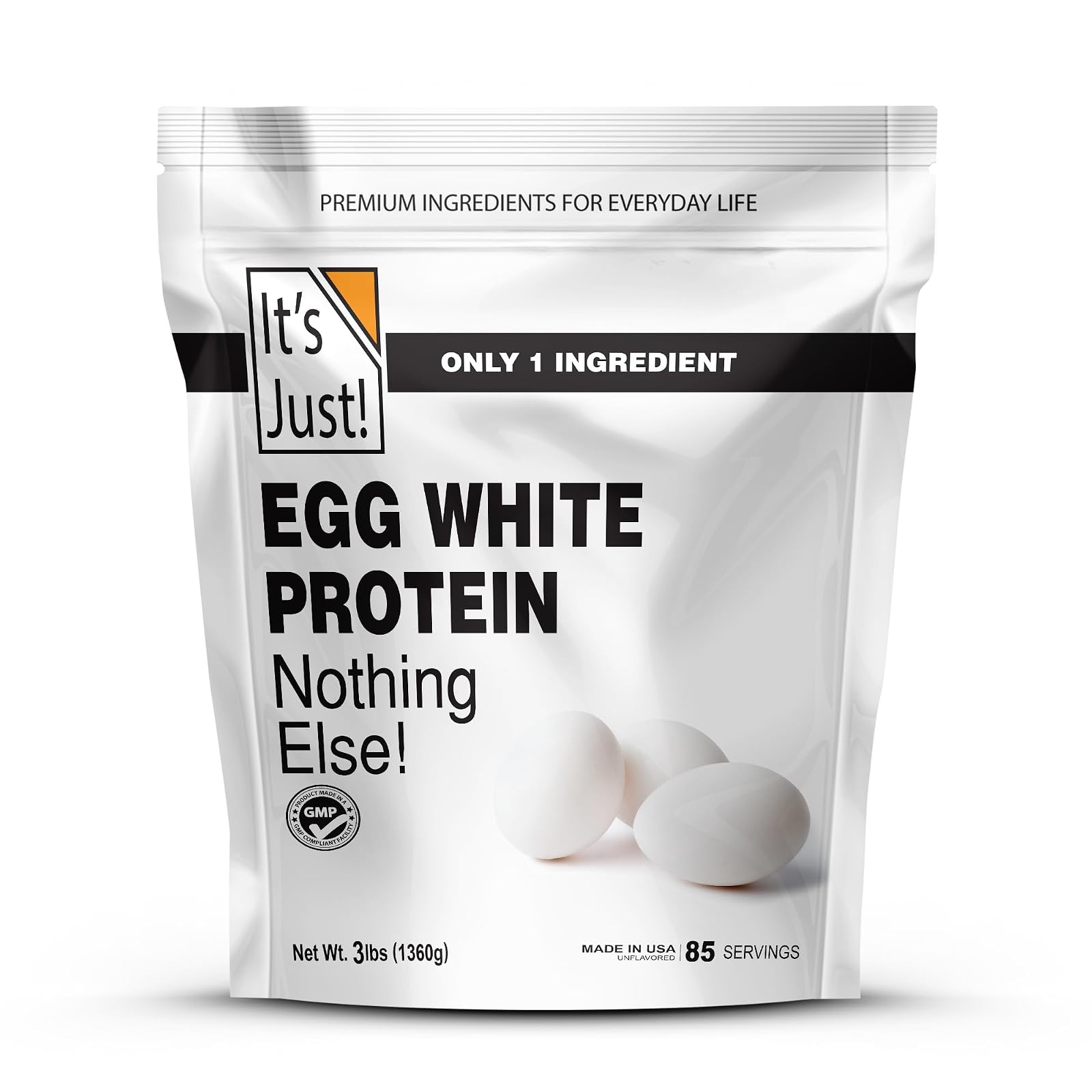 unflavored egg white protein powder