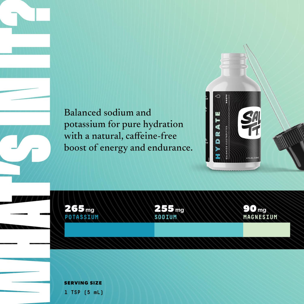 unflavored electrolyte drops for athletes