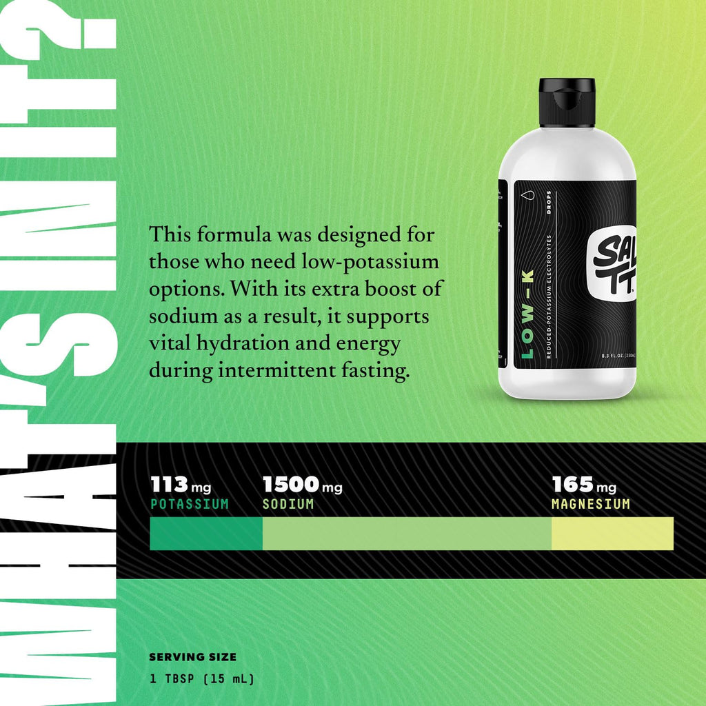 unflavored electrolyte drops for hydration