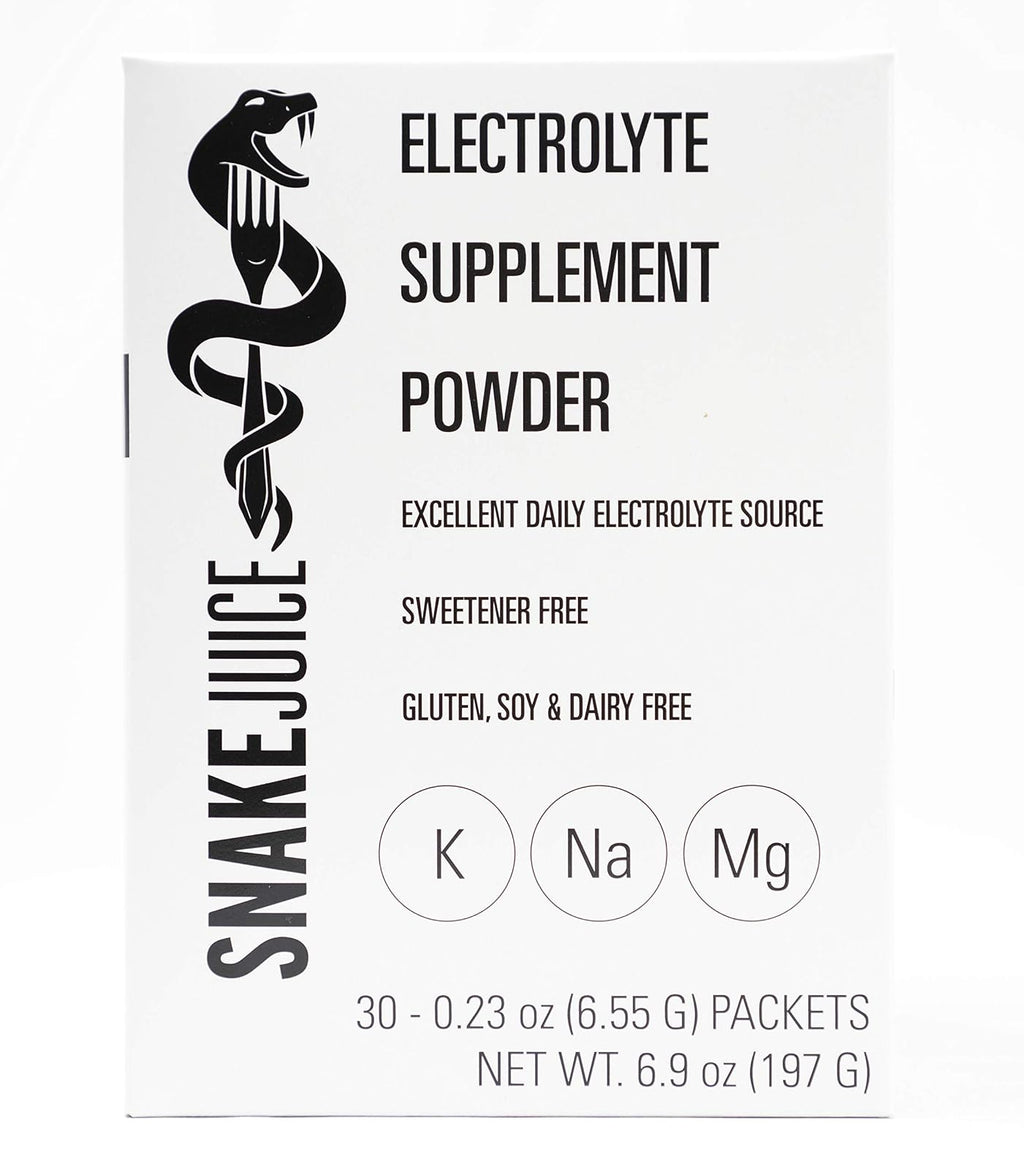 unflavored electrolyte powder stick packs