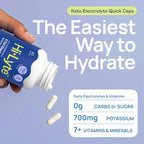 unflavored electrolyte tablets for hydration