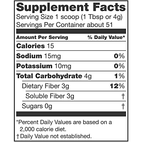 unflavored fiber for baking recipes