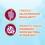 Unflavored fiber powder for smoothies