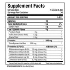 unflavored fiber powder for versatile use