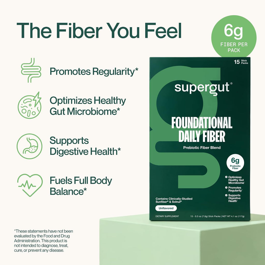 unflavored fiber supplement for digestion