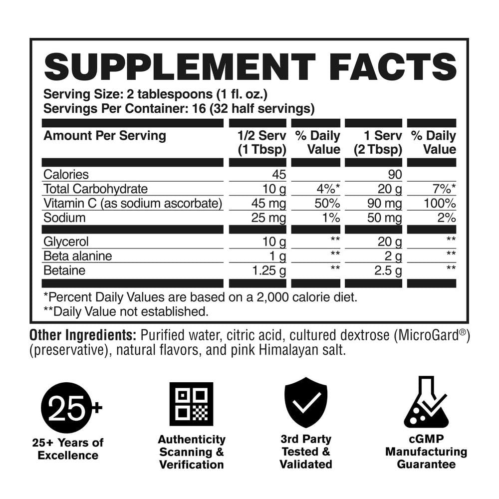 unflavored glycerol for energy boost