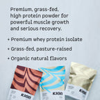 unflavored grass-fed whey protein powder