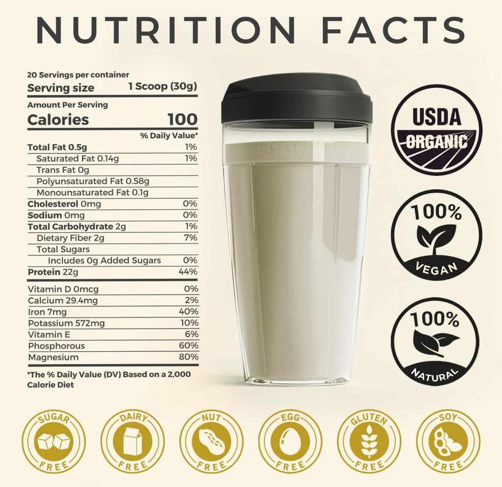 unflavored hemp protein for baking