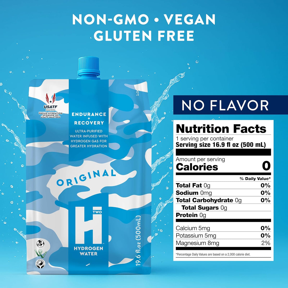 unflavored hydrogen water for hydration