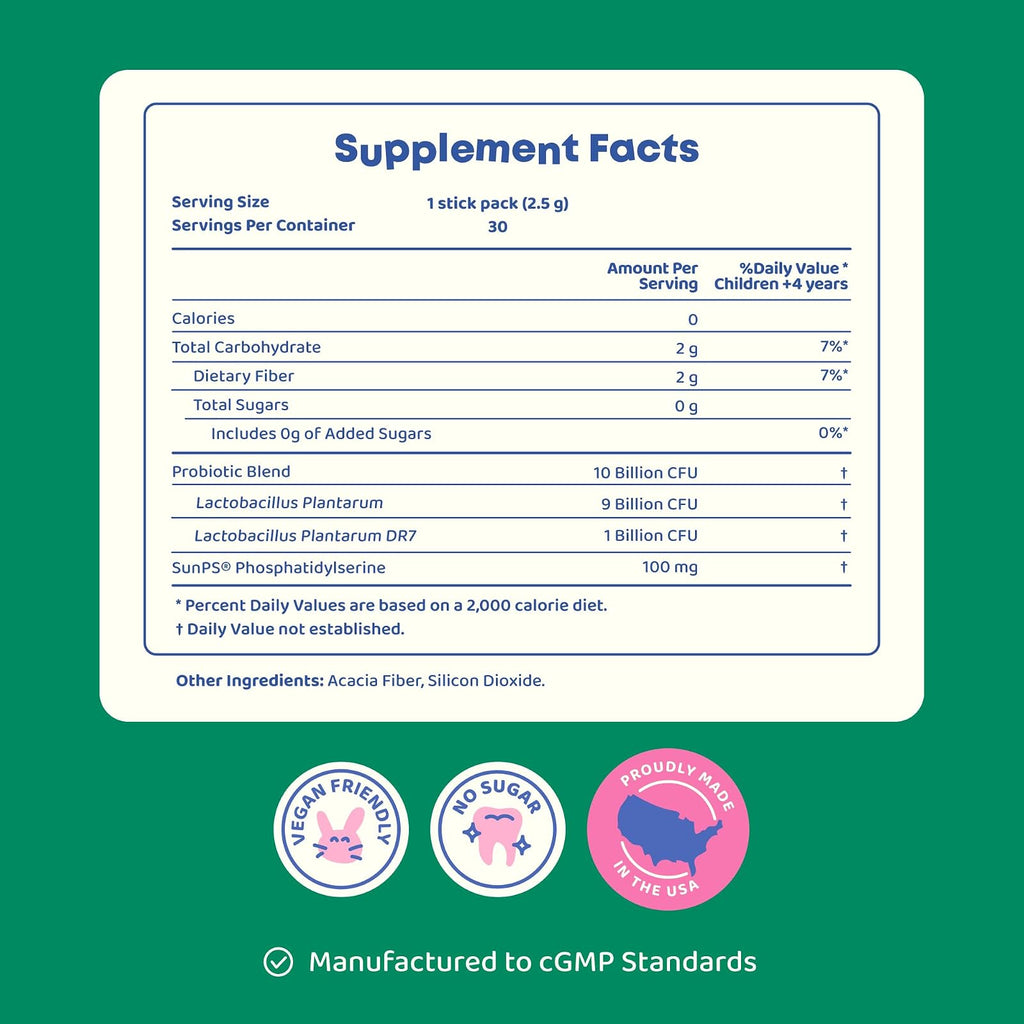 unflavored kids probiotics for picky eaters