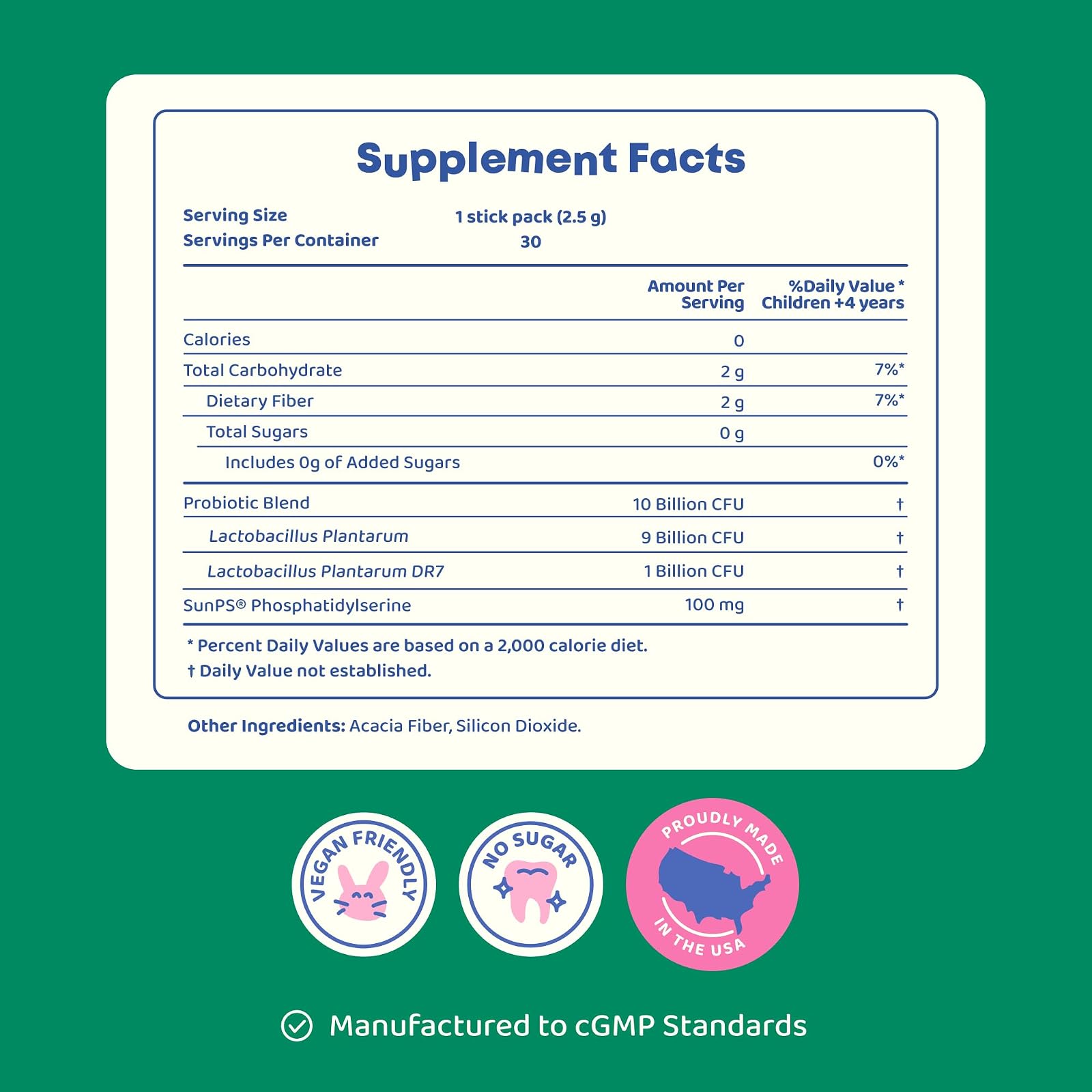 unflavored kids probiotics for picky eaters