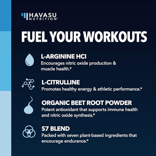 unflavored l-arginine supplement for athletes