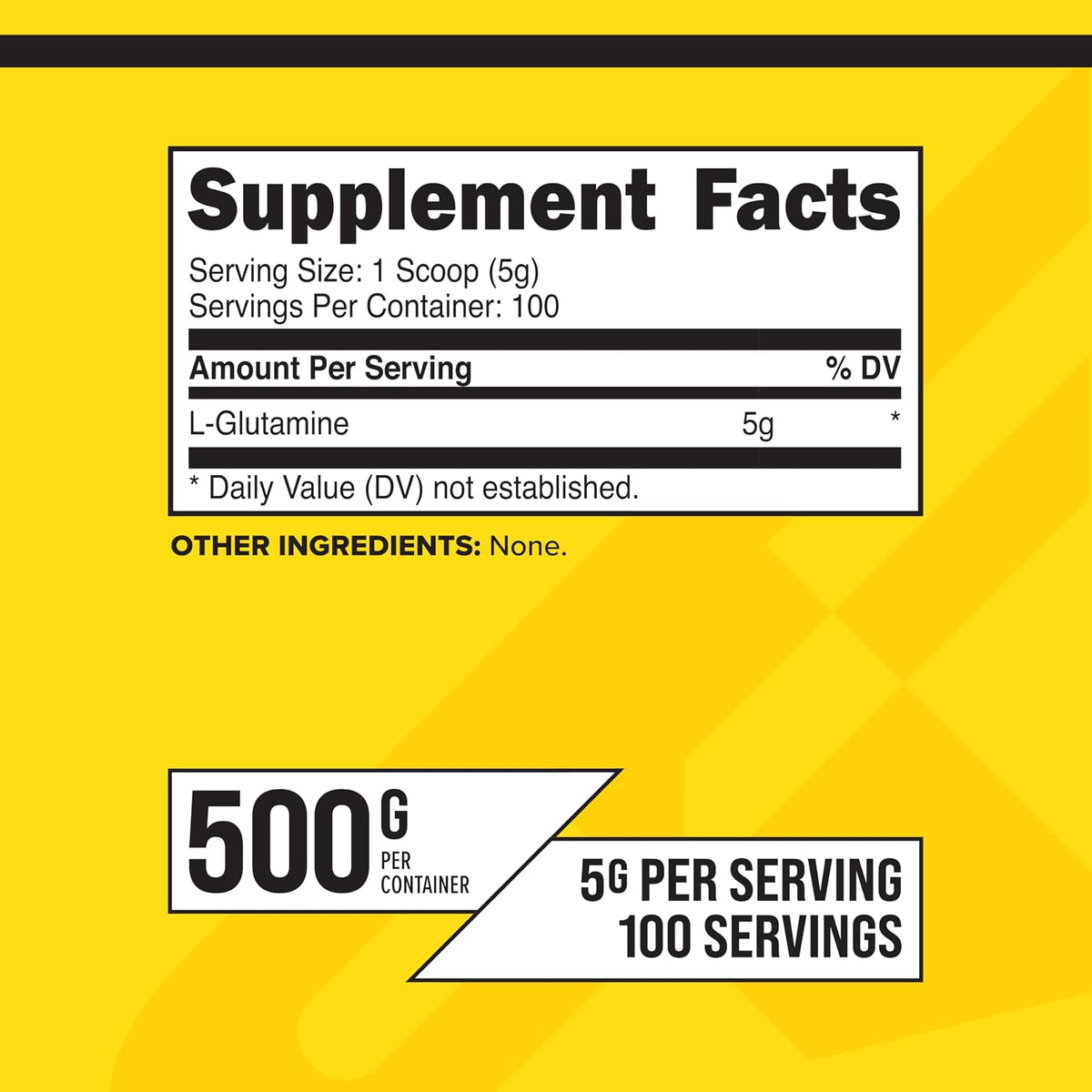 unflavored l-glutamine for muscle recovery