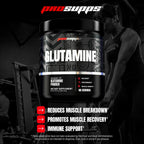 unflavored L-Glutamine for muscle support