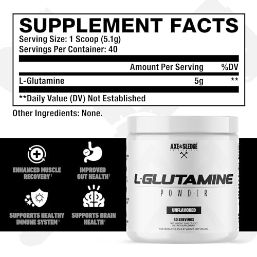 unflavored l-glutamine for versatile use