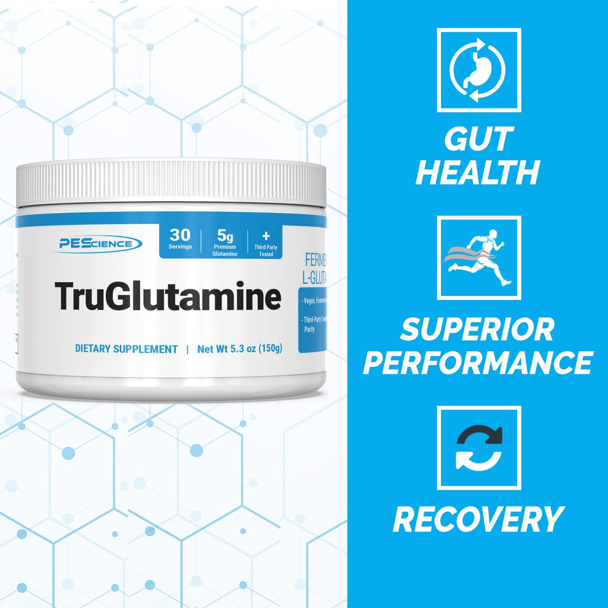 unflavored l-glutamine for versatile use