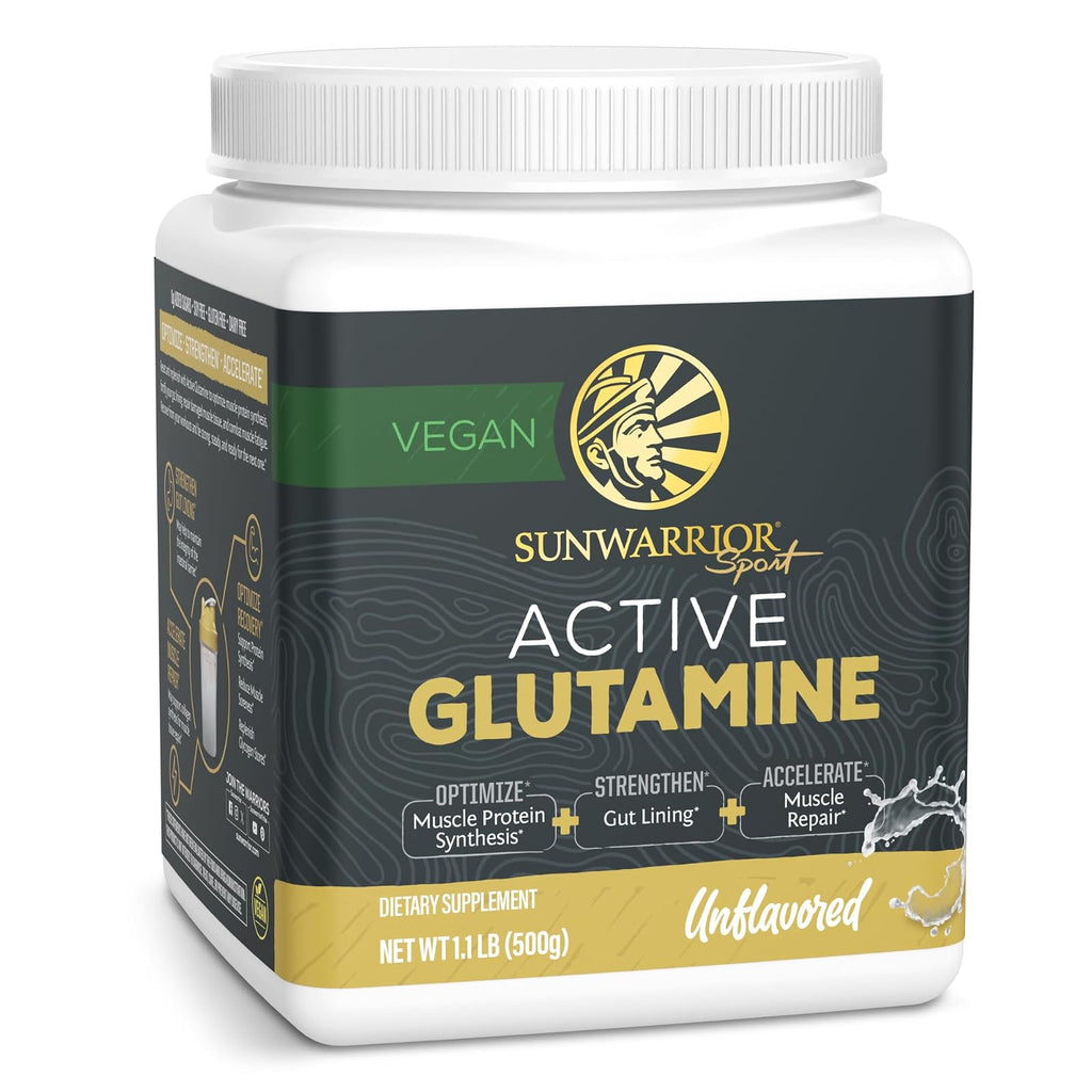 unflavored l-glutamine powder for recovery