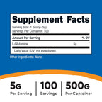 unflavored l-glutamine supplement for athletes