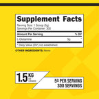 unflavored l-glutamine supplement for athletes