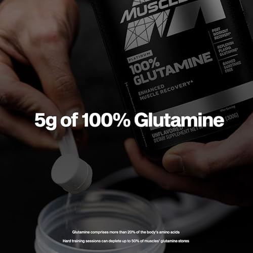 unflavored l-glutamine supplement for versatility