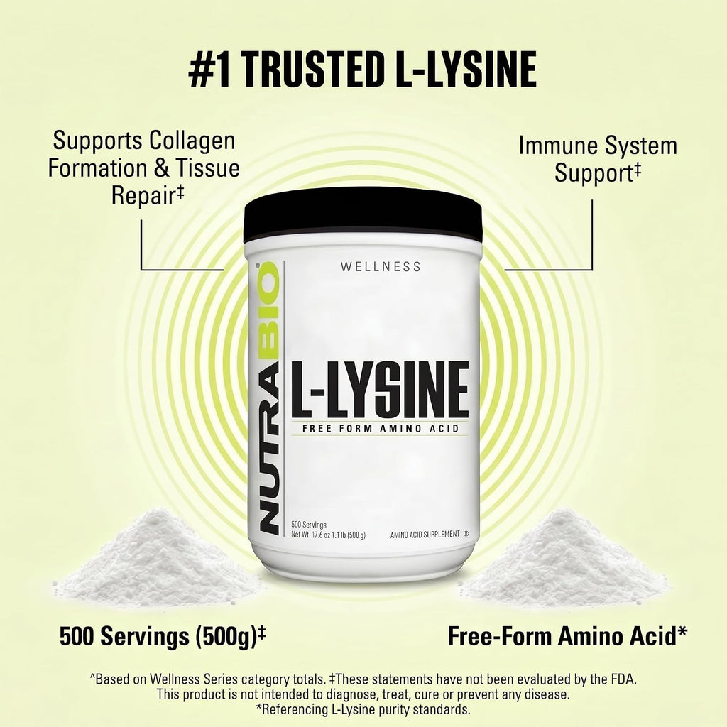 unflavored l-lysine powder for easy mixing