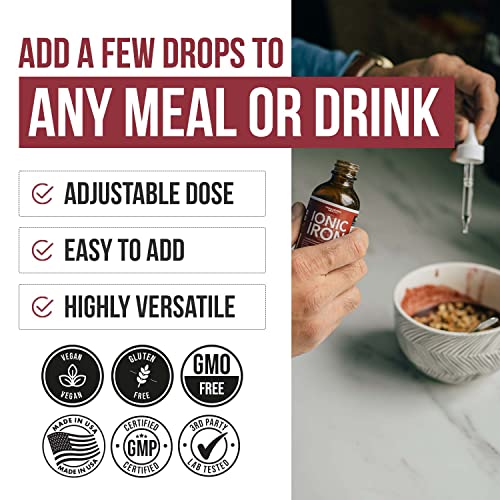 unflavored liquid iron for daily use