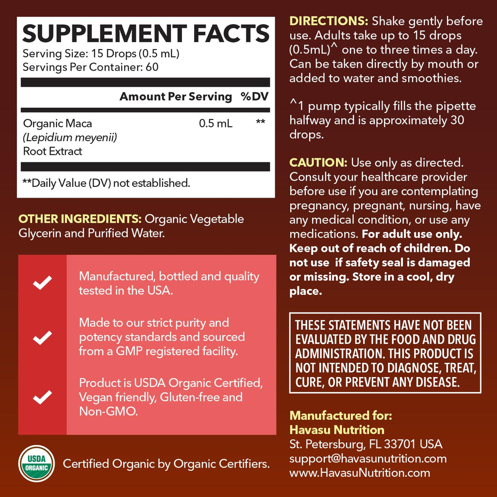 unflavored maca root for endurance