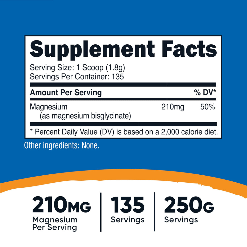 unflavored magnesium glycinate for easy mixing