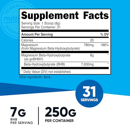 unflavored magnesium supplement for energy