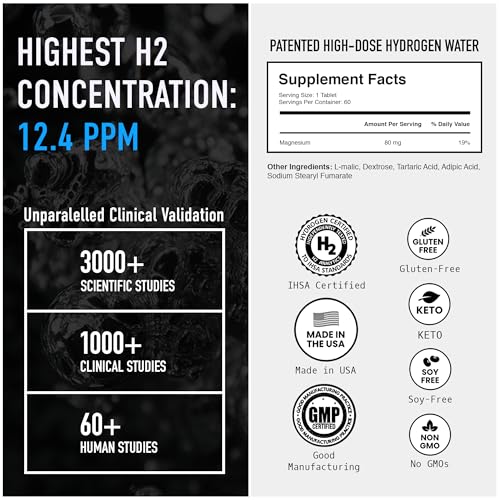 Unflavored magnesium supplement tablets