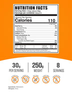 Unflavored maltodextrin for pre-workout fuel