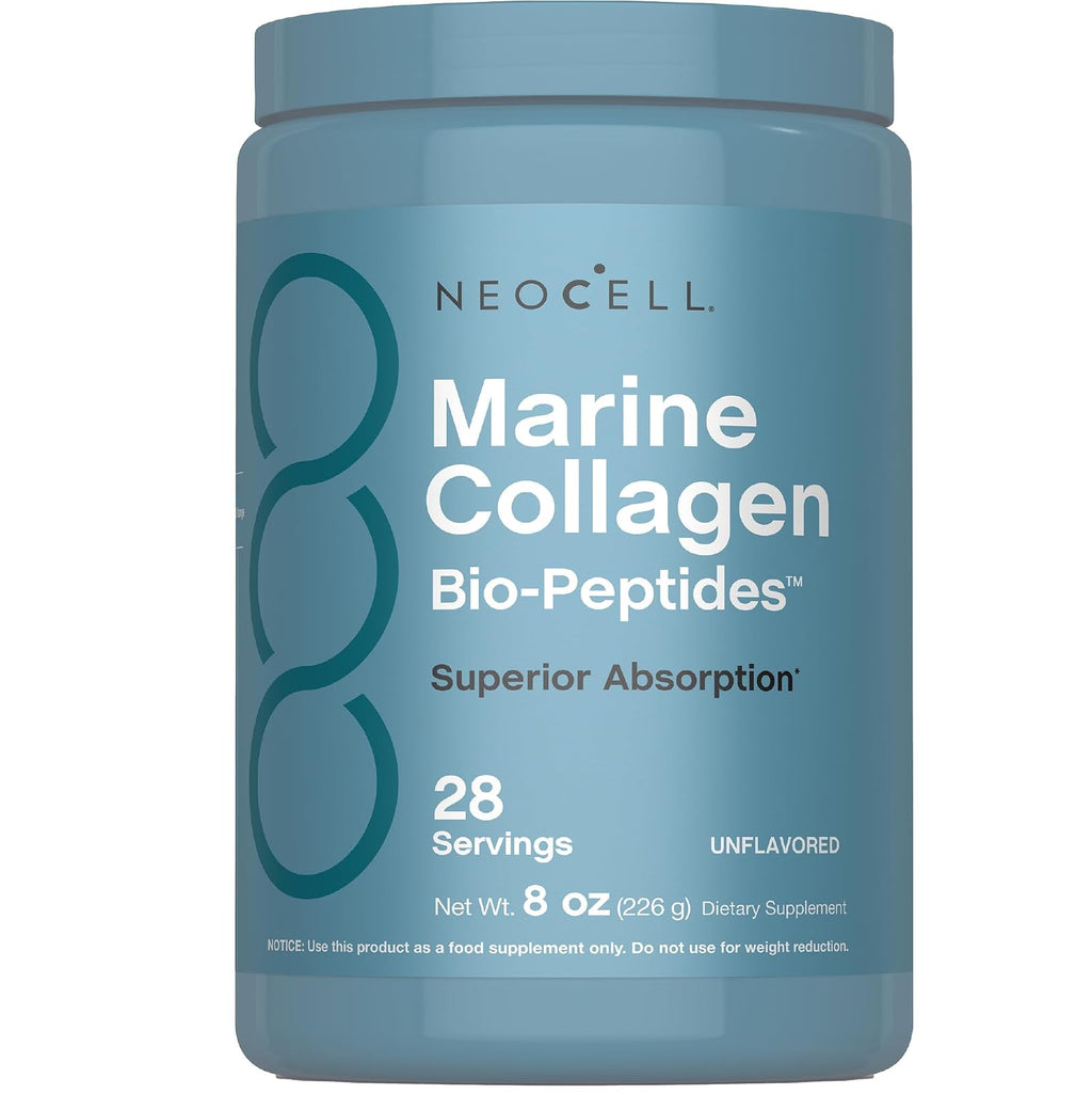 unflavored marine collagen peptides powder