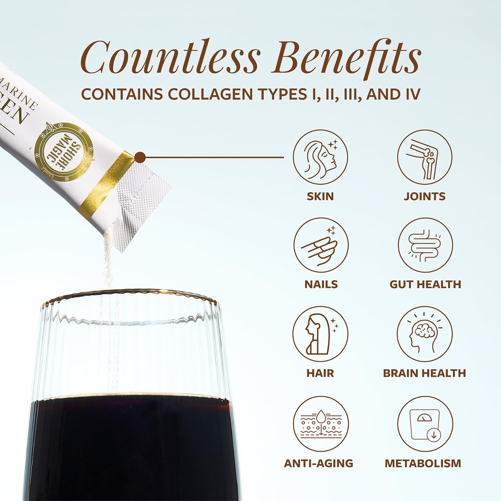 unflavored marine collagen supplement