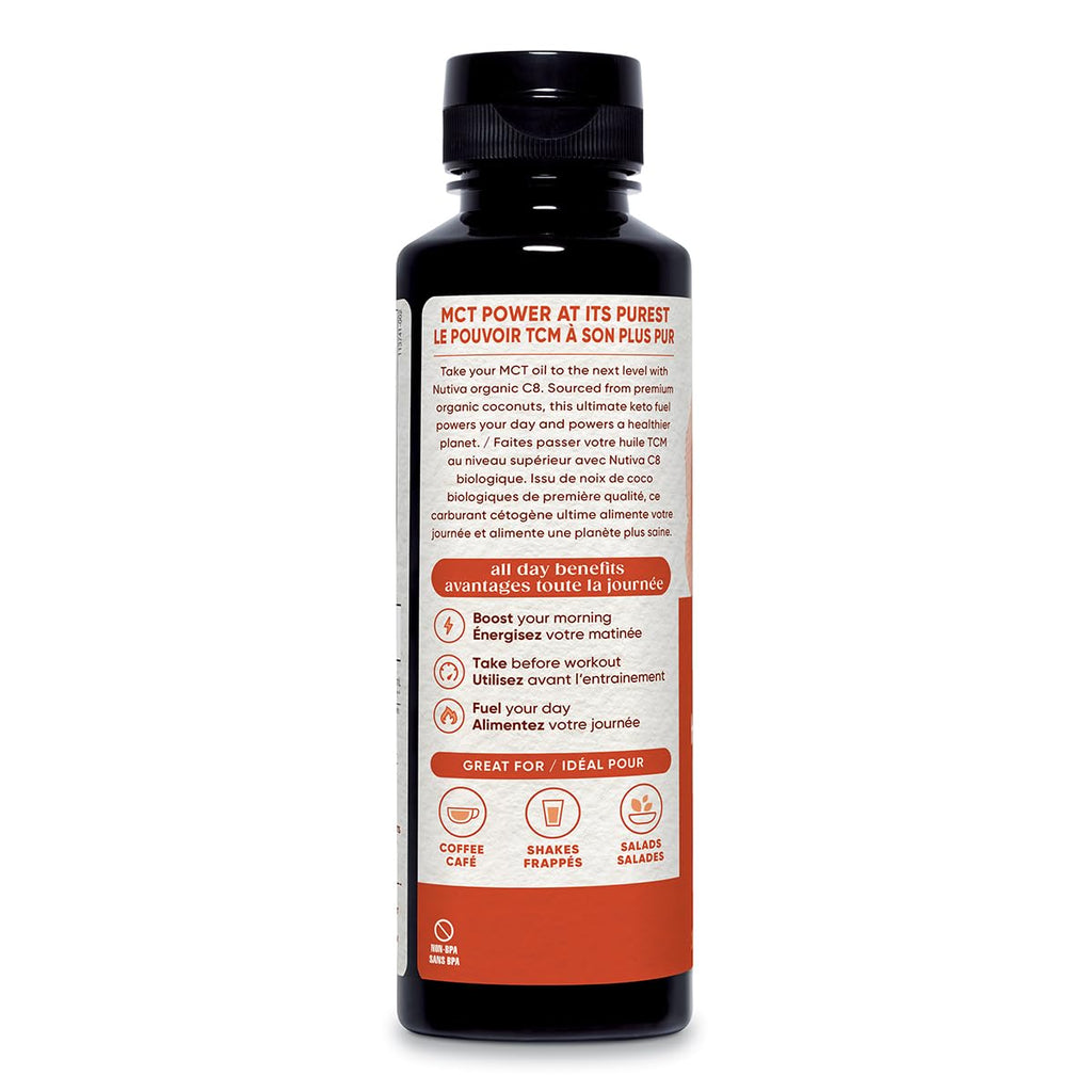 Unflavored MCT oil for smoothies