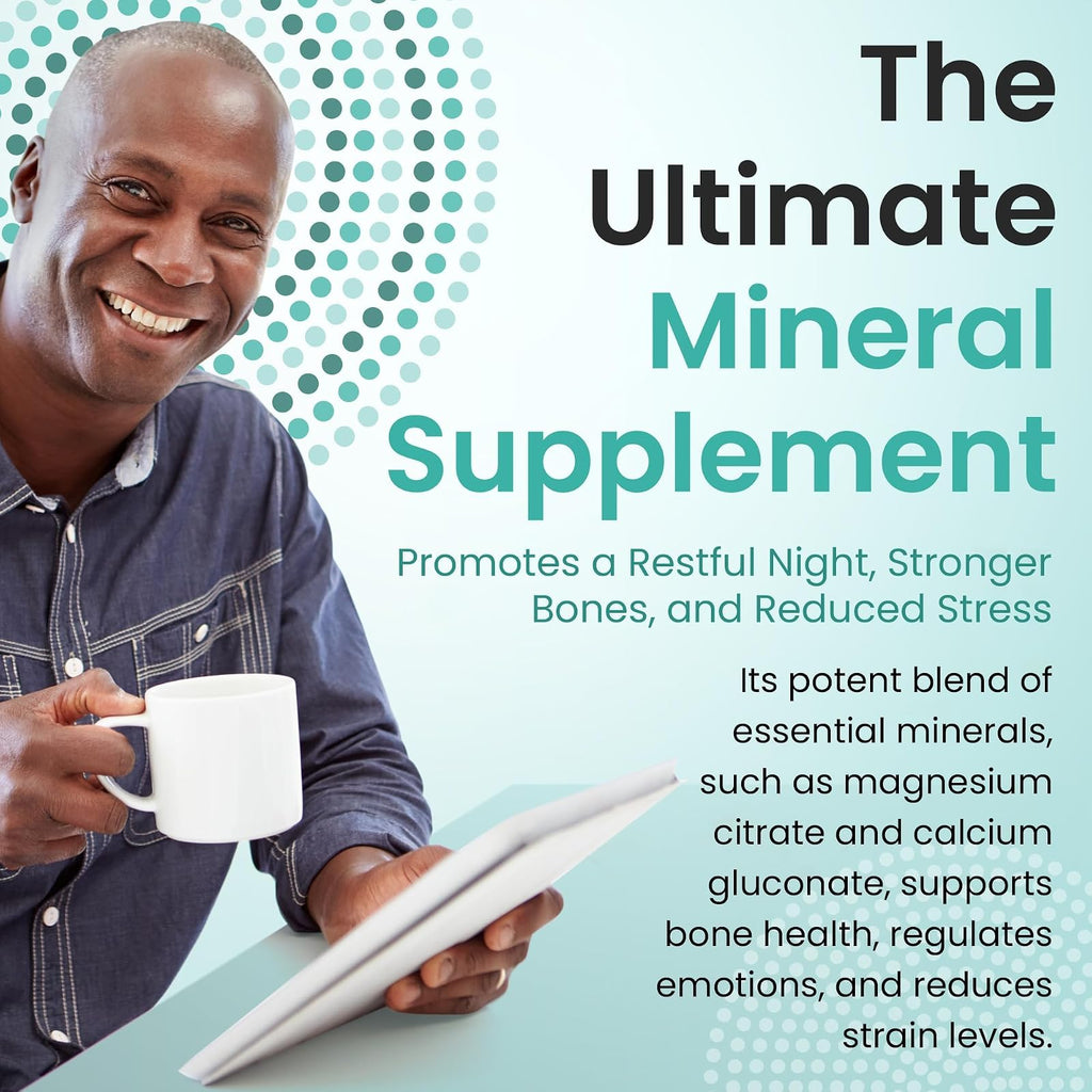 Unflavored mineral supplement for daily use