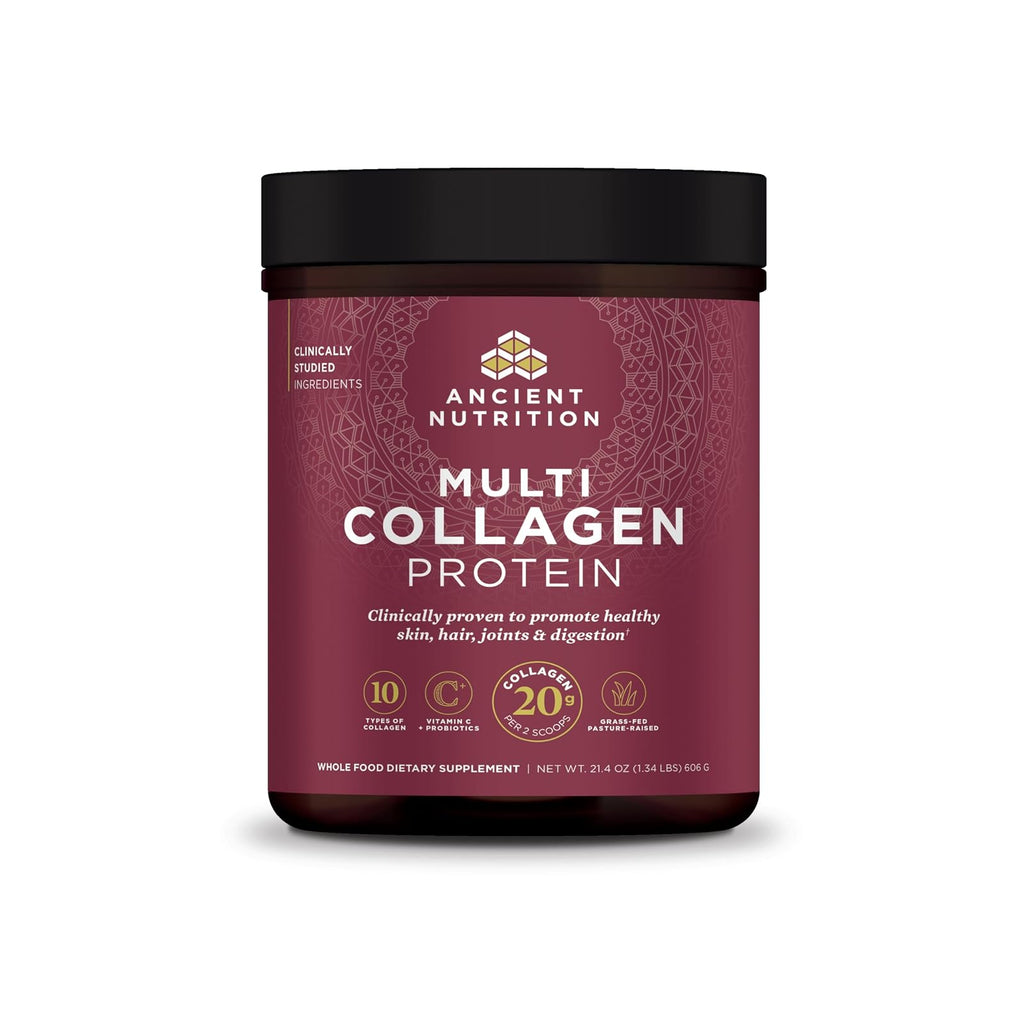 unflavored multi collagen peptides powder
