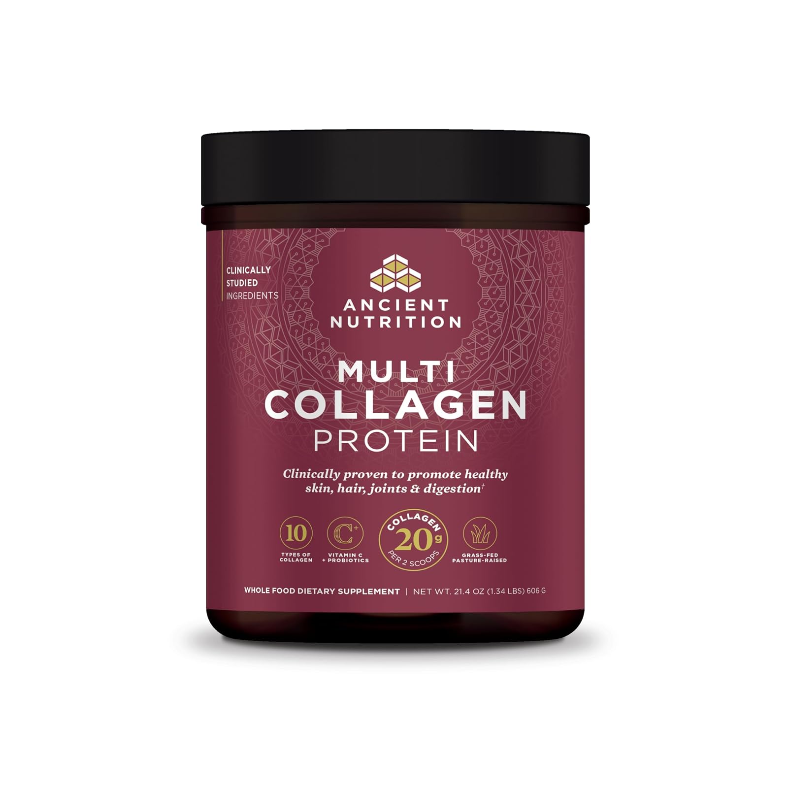 unflavored multi collagen peptides powder