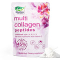 unflavored multi collagen peptides powder