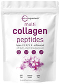 unflavored multi collagen peptides powder
