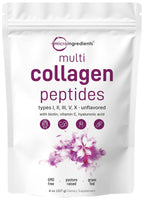 unflavored multi collagen peptides powder